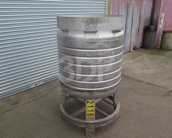 800 Litre Stainless Storage Tank - 3Di process equipment