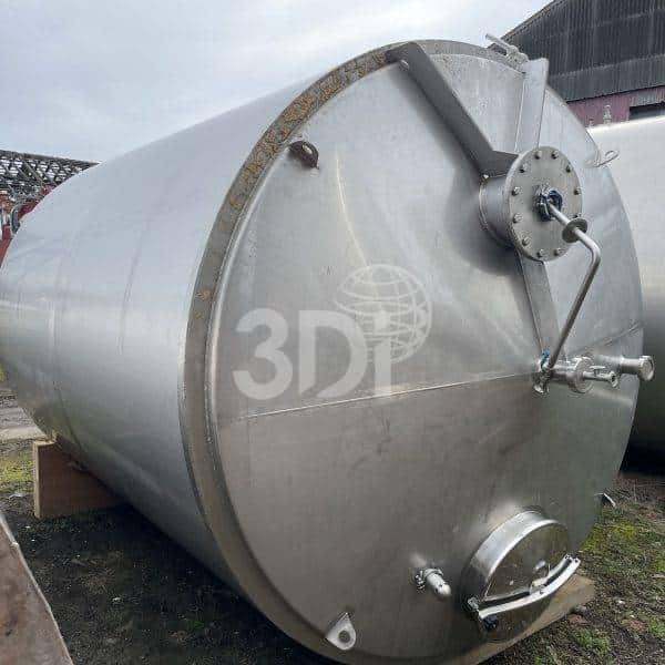 15,200 Litre Jacketed Storage Tank - 3Di process equipment