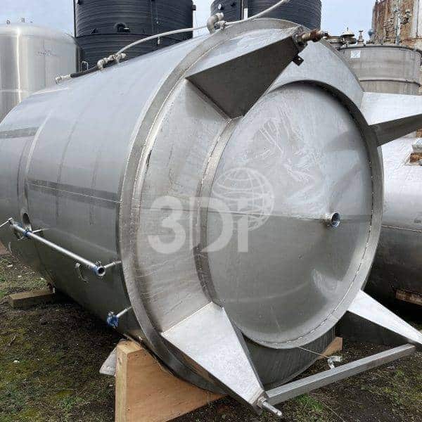 15,200 Litre Jacketed Storage Tank - 3Di process equipment