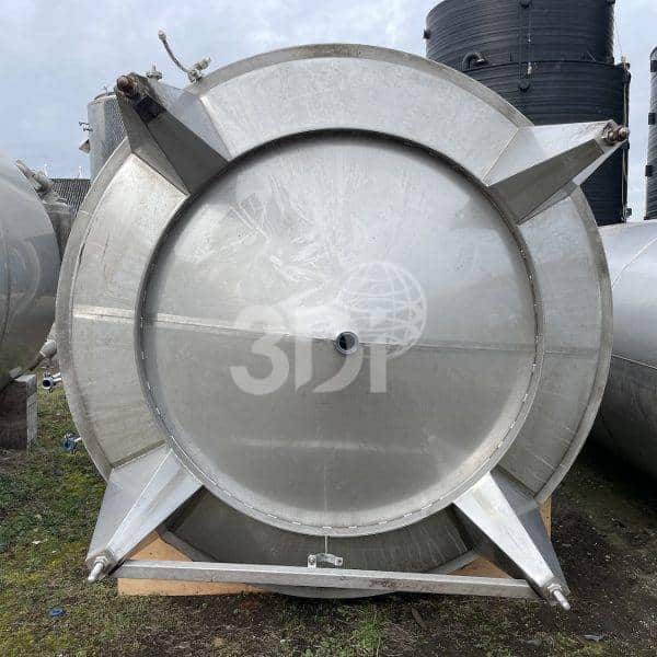 15,200 Litre Jacketed Storage Tank - 3Di process equipment