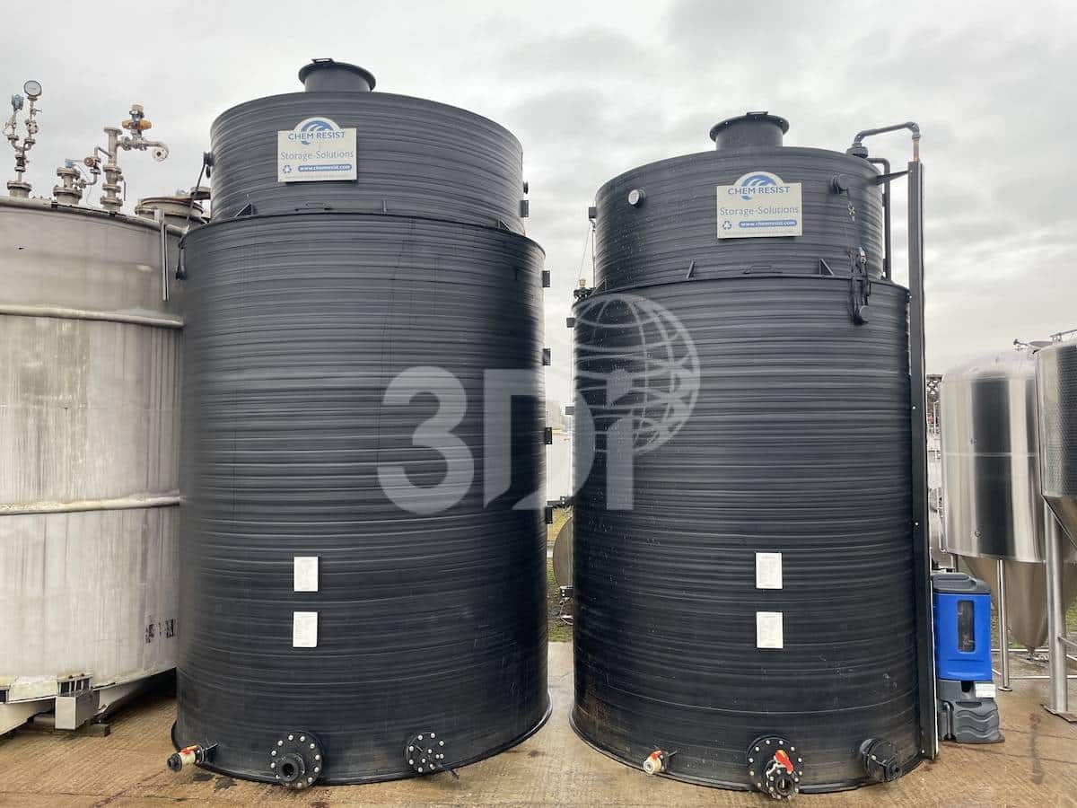 Bunded Chemical Storage Tanks - 3Di process equipment