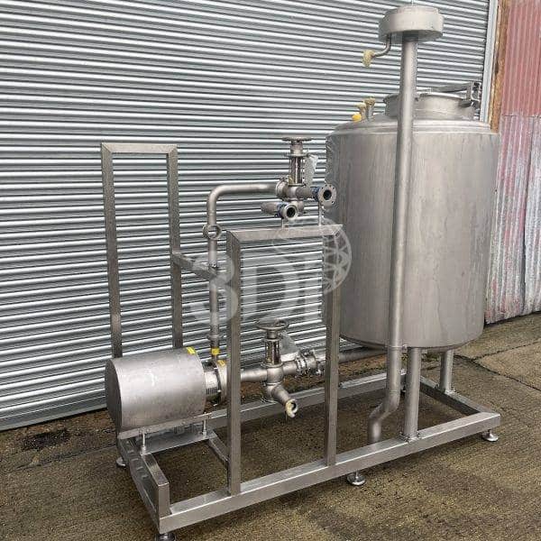 800 Litre Stainless Steel CIP Vessel - 3Di process equipment
