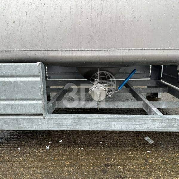 1,000 Litre Blefa Stainless Steel IBC - 3Di process equipment