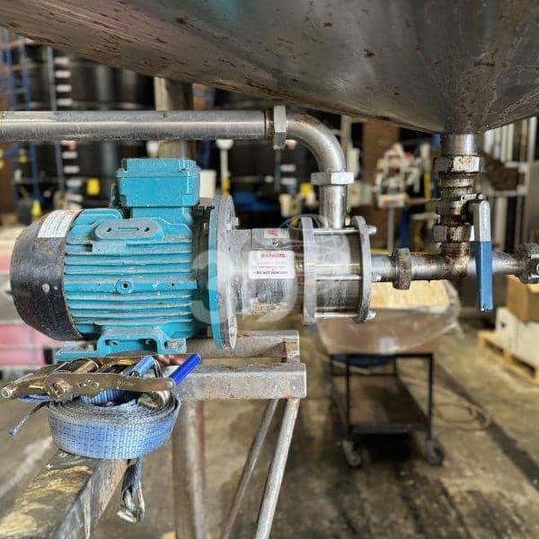 4,000 Litre High Shear Mixing Tank - 3Di process equipment