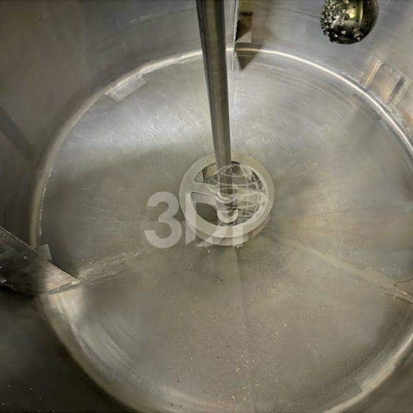 4,000 Litre High Shear Mixing Tank - 3Di process equipment