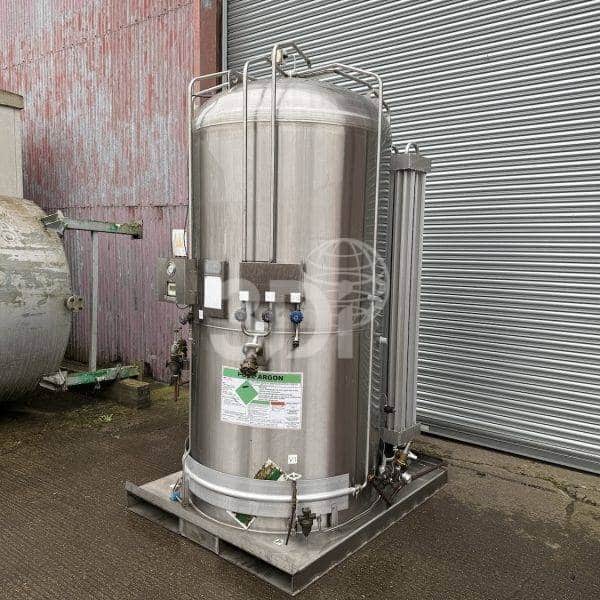 2,050 Litre Statebourne Cryogenic Vessel - 3Di process equipment