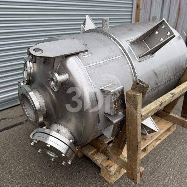 1,000 Litre Jacketed Stainless Steel Mixing Vessel